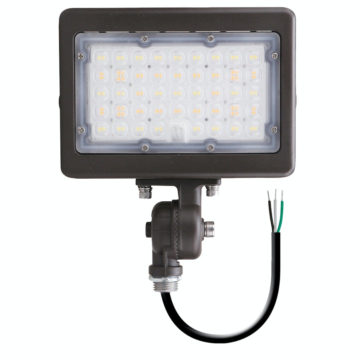 30W/15W Mini LED Area Flood Light - 30K/40K/50K - 1/2'' NPT Thread - 1