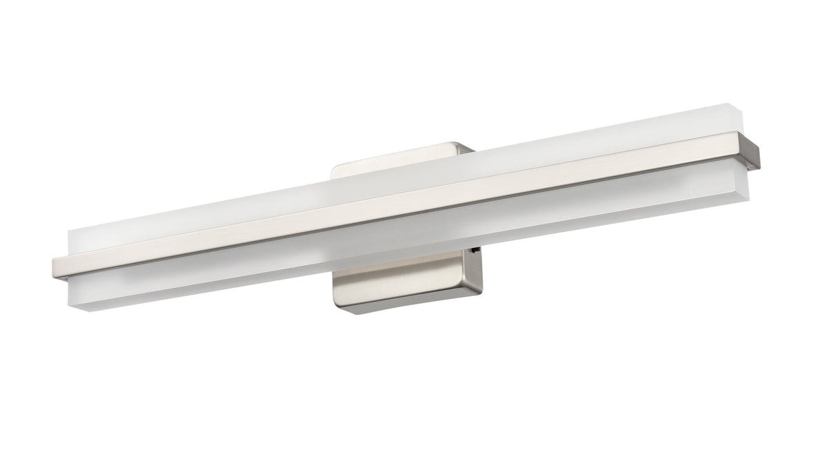 20W Troy LED Vanity Light - Brushed Nickel - 30K/40K/50K - 120V - 1,70