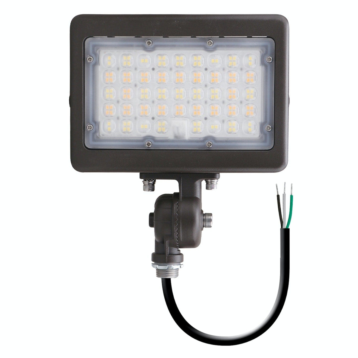 50W/35W Mini LED Area Flood Light - 30K/40K/50K - 1/2'' NPT Thread - 1