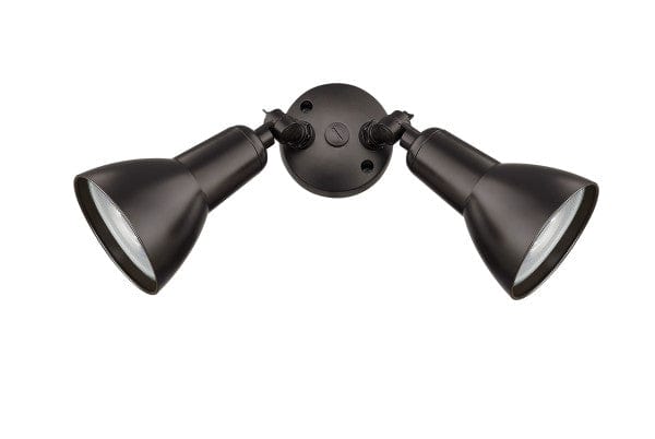 Twin Head Led Outdoor Flood Light Fixtures LUTEC Shrimp Switched