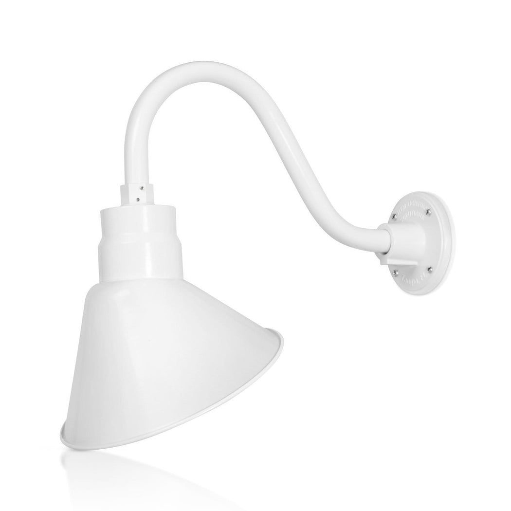 RLM Lighting | Durable Outdoor Gooseneck Light Fixtures by Fovero