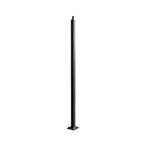 12ft Steel Square Pole | Straight Light Pole | HTM Lighting